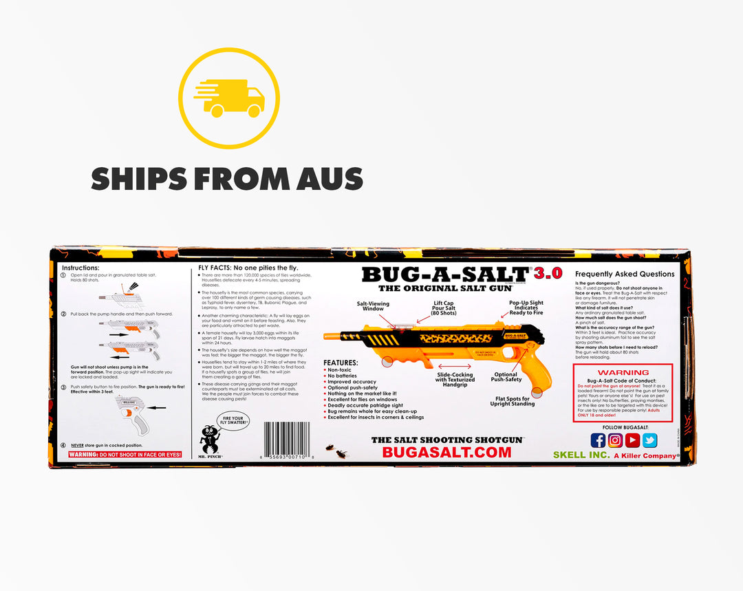 Bug-A-Salt Bug-Beam & 3.0 Orange Crush – Bug-A-Salt Australia